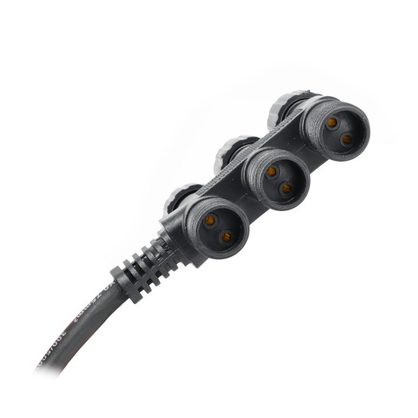 Gartus 6-fach-Verteilerkabel 2m 12V - Außenbereich | VBLED